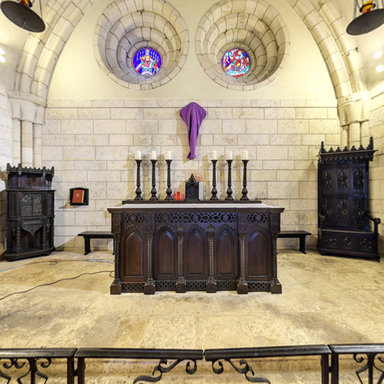 Ancient Spanish Monastery Chapel