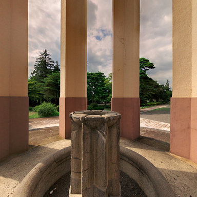 Tama Cemetery - Fountain Tower 2 / 多摩霊園 噴水塔2