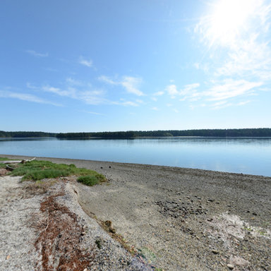 Hope Island State Park (Mason Co.) Washington State, USA - East Beach